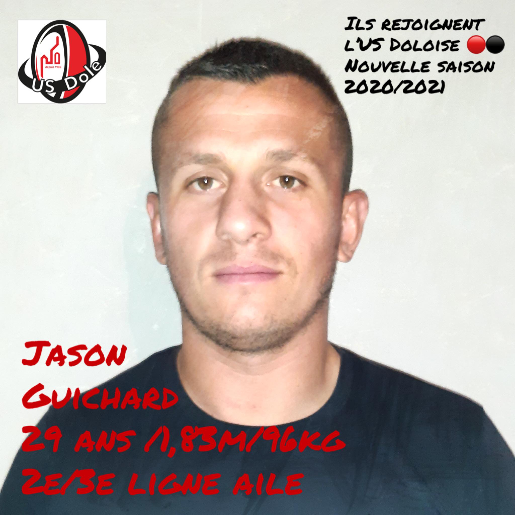 Jason Guichard – US Dole – Union Sportive Doloise Rugby